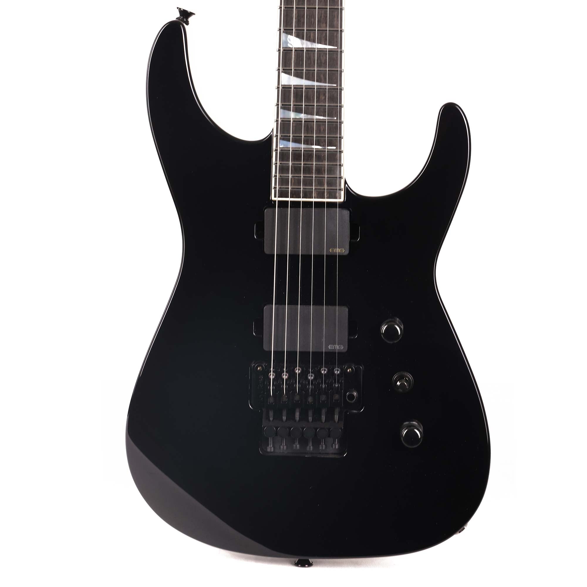 Jackson Custom Shop SL2H Soloist Black with EMG Pickups – Lyric Loom